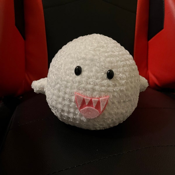 Amigurumi Crochet Pattern: Super Mario Boo - Etsy