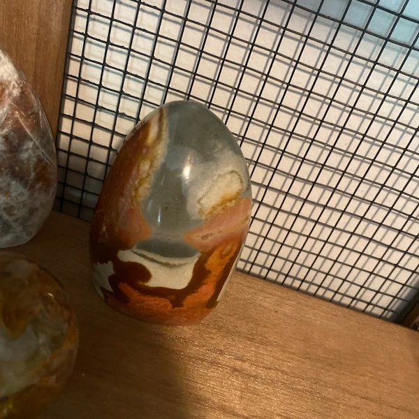 Polished Polychrome Jasper Freeform, Free Standing Display Specimens ...