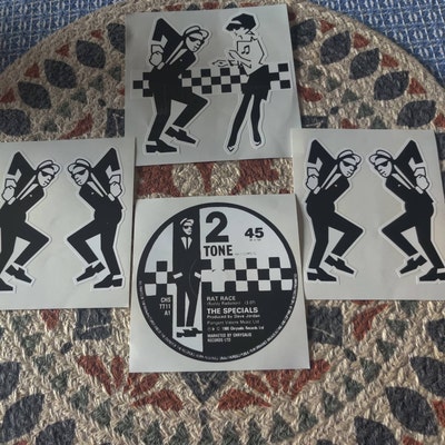 Norther Soul Circular Vinyl Stickers Keep Faith Out on the Floor Retro ...