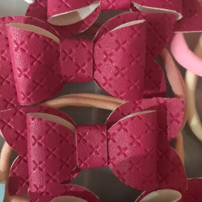 Small Bow Template Plastic Bow Template Scallop Butterfly - Etsy