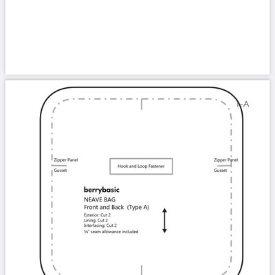 Bryn Zipper Bag PDF Sewing Pattern Easy Sewing Pattern - Etsy