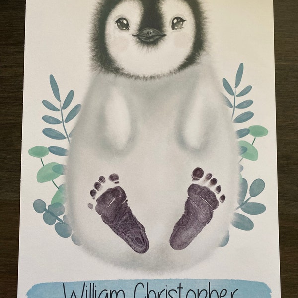 PDF FILE Babys First Footprint Lion Cub Print, Footprint Art ...