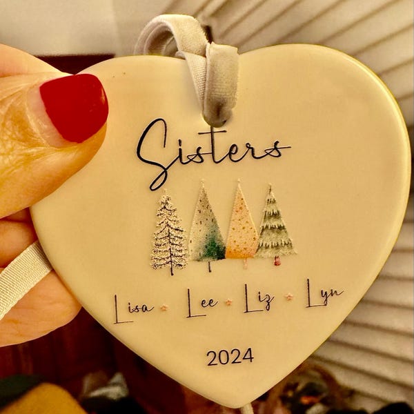 Personalized Glass Ornament 2024 - Custom Xmas Tree Decoration, Unique ...