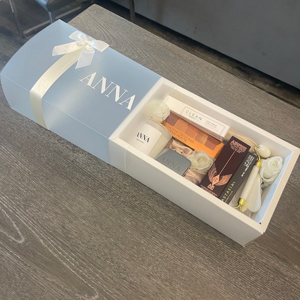 Personalized Empty Gift Boxes for Bridesmaid Proposal , Custom Bridal ...