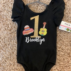 Fiesta Baby Girls Outfit, 1st Fiesta Birthday Girls Outfit, Uno ...
