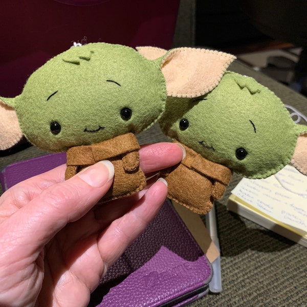 Felt Baby Alien Toy Sewing PDF and SVG Pattern, Quick and Easy Plush ...