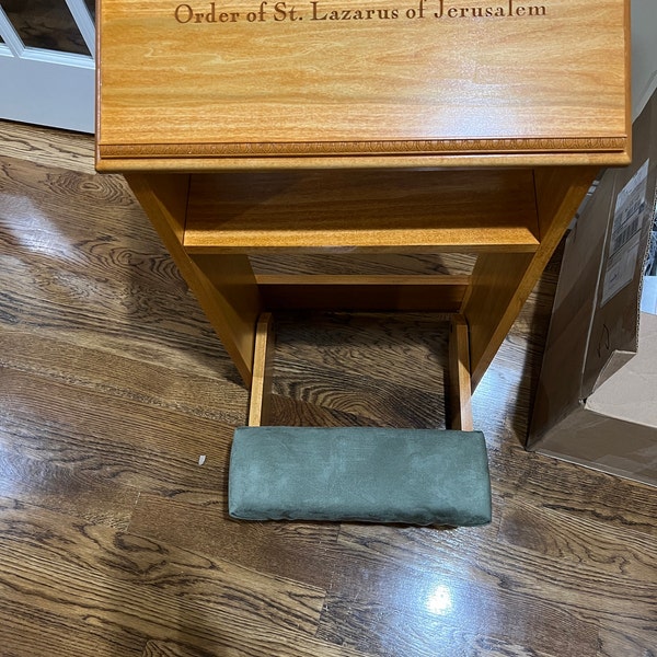 Folding Prayer Kneeler Kneeling Bench Catholic Altar Home Altar Shrine ...
