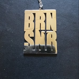 CUSTOM Logo Necklace Personalized Cut Any | Etsy