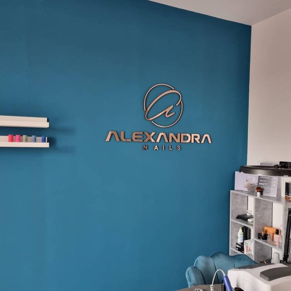 Double Sided Custom Round Exterior Circle Sign and Illuminated Round ...