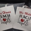 Teach Love Inspire SVG / Cut File / Cricut / Commercial Use ...