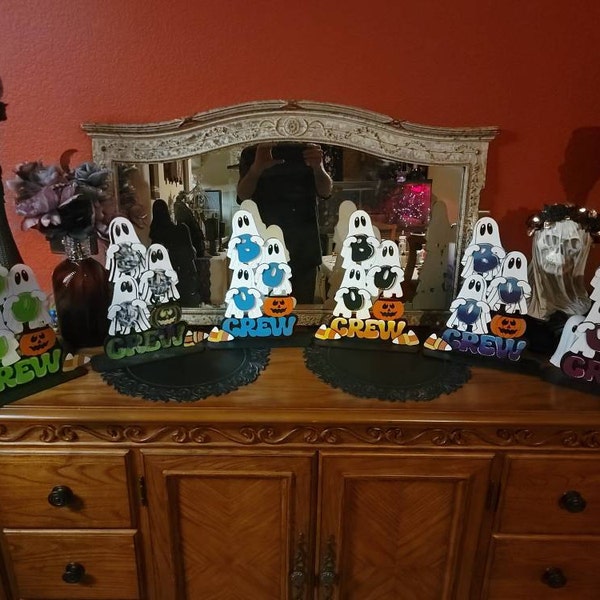 Boo Crew Shelf Sitter, Halloween Decor, Ghosts Shelf Sitter, Boo Crew ...