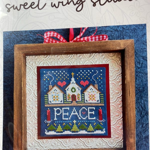 FROSTY TINY TOWN * Heart in Hand * Cross Stitch Pattern - 2 - Etsy
