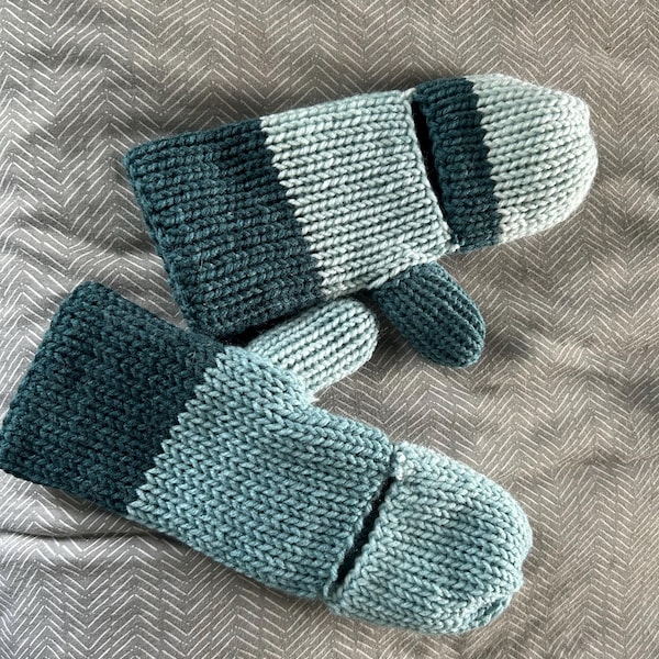PATTERN Convertible Mittens Circular Knitting Machine PATTERN - Etsy