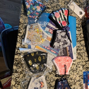 Custom Multi-pack Face Masks Mix & Match Adjustable / Select Your Own ...