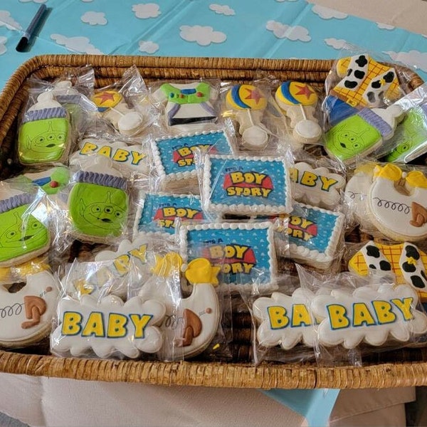 It's a Boy Story Inspired Decorated Sugar Cookies - Etsy