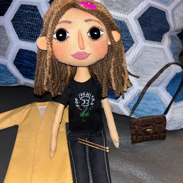 Anthropomorphic Doll Bird Boudoir Doll Poseable Art Doll Animal ...