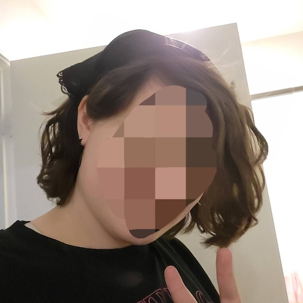 Black Floral Lace Sheer Triangle Headband With Lace Trim - Head Scarf ...