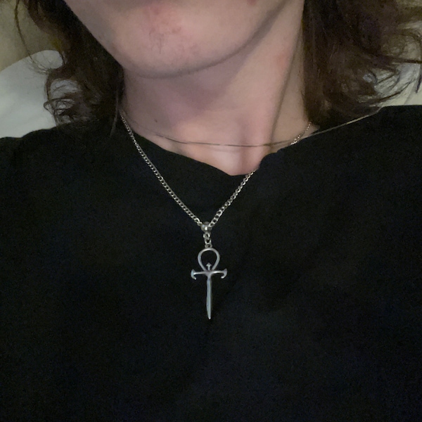 Vampire Ankh Pendant (2styles) - Occult Goth Gothic Dracula Order ...