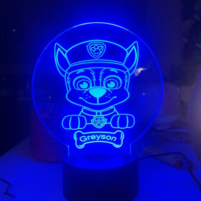 Sonic the Hedgehog Lighted Sign / Night Light Personalized - Etsy