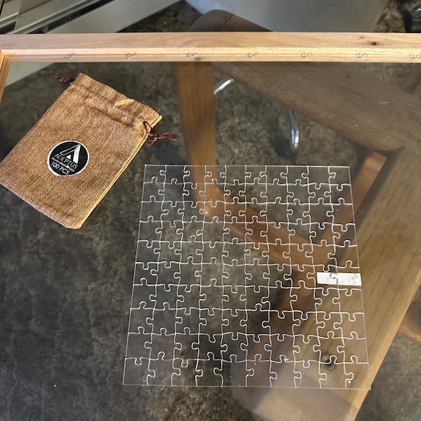 Impossible Puzzle | Impossible Acrylic Puzzle for Adults | Clear Jigsaw ...