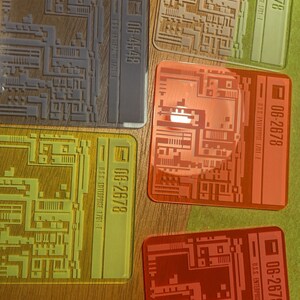 Star Trek Isolinear Chips TNG Set - Etsy