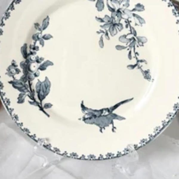 Set / Hutschenreuther /SYLVIA / Saladier and Deep Plate / Made in ...