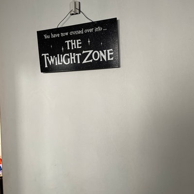 Twilight Zone Sign. Wood or Metal Options. - Etsy