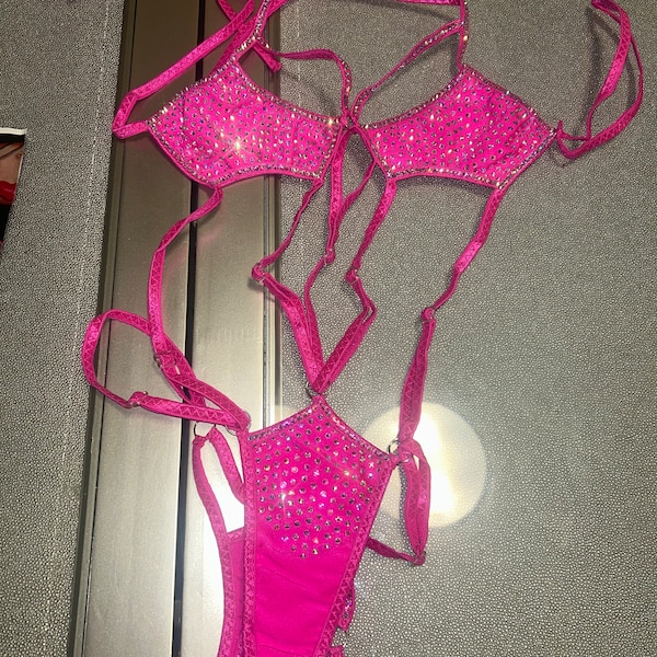 G String Stripper Outfits Erotic Lingerie Exotic Dancewear Micro Thong ...