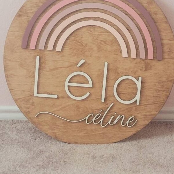 Freestanding Wooden Name Cutouts, Wooden Letters, Name Sign, Baby ...