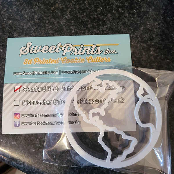 Earth/world Cookie Cutter/multi-size - Etsy