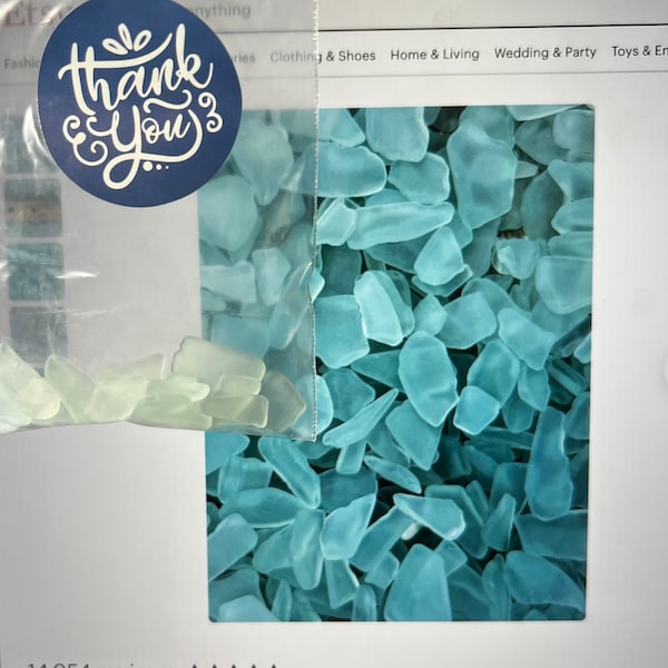 Small Aqua Light Aqua Sea Glass Jewelry Sea Glass Ocean Glass Tumbled ...