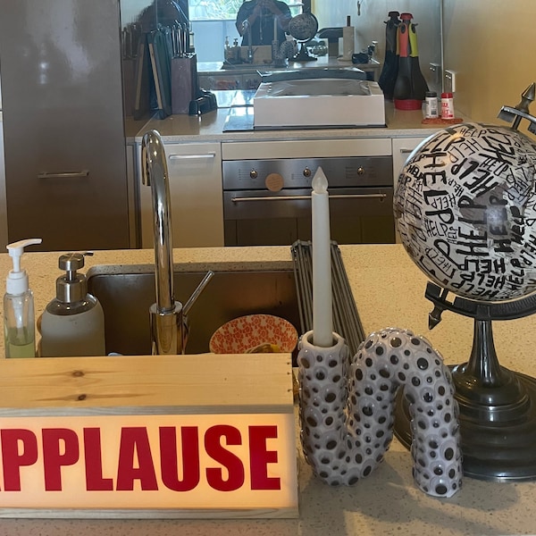 Applause Sign - Applause Lightbox - Applause Light Box - Broadcast Sign ...