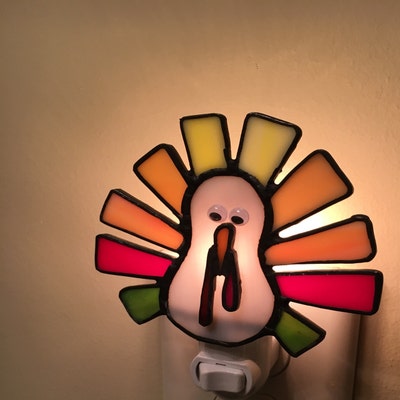 Thanksgiving Turkey Night Light - Etsy