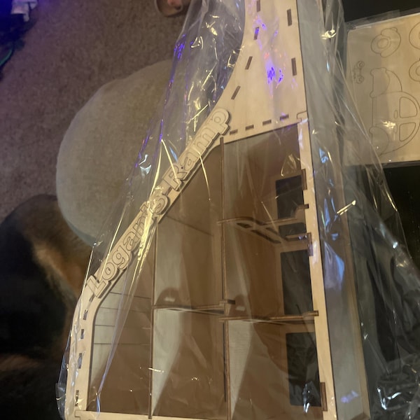 Car Racetrack Toy Ramp for Toddler | Personalised Boy Birthday Gift ...