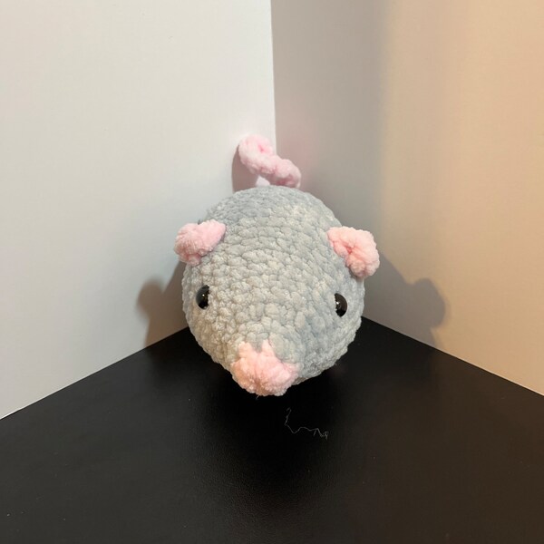 No-sew Crochet Pattern: Chonky Rat Amigurumi | Instant Download DIY ...