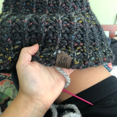 Tags for Handmade Items, Knitting Tag Personalized, Personalized Sewing ...