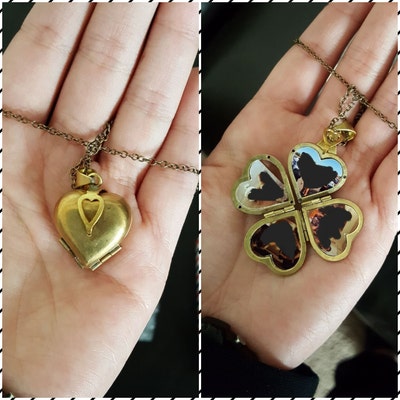 4 Photo Heart Locket,4 Photo Locket,family Locket,multi Photo Locket ...