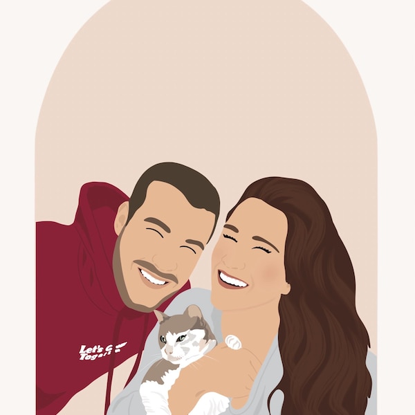 Personalized Illustration Personalized Illustration Ornaments ...