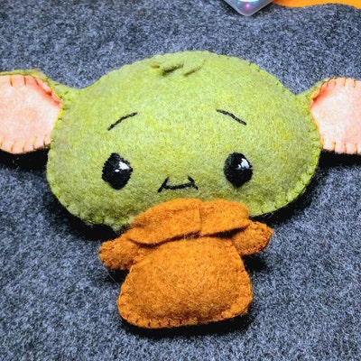 Felt Baby Alien Toy Sewing PDF and SVG Pattern, Quick and Easy Plush ...