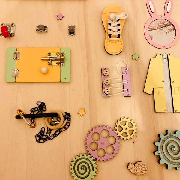 Busy Board Parts Gear With Beads Busy Board Details Busy Board Pieces ...