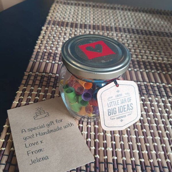 Little Jar of Good Luck - Thoughtful Gift - Unique Present - Artisan ...