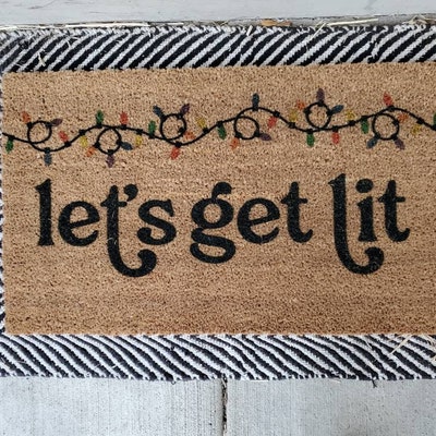 Personalized Doormat Last Name Doormat Custom Doormat - Etsy