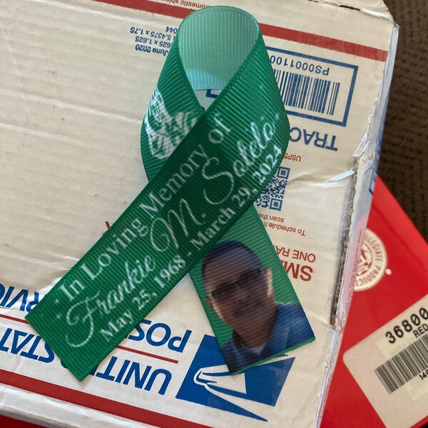 Memorial Ribbon, Personal Memorial Ribbons, Awareness Robbins, Custom ...