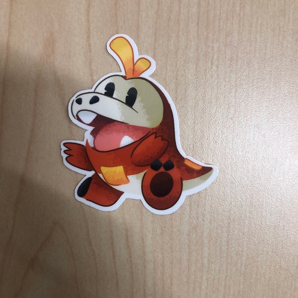 Fuecoco Vinyl Sticker - Etsy