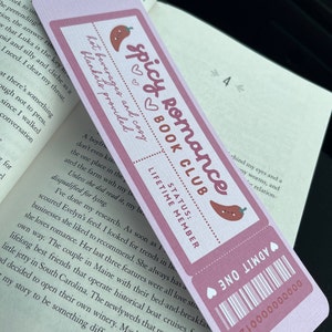 The Fearless Book Club Bookmark Book Lover Bookmark - Etsy UK