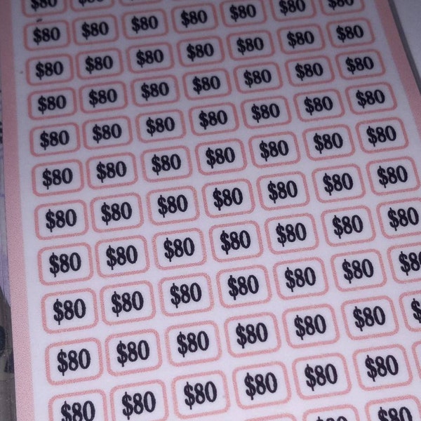 8000 Dollar Savings Challenge, Savings Challenge Envelopes, Savings ...