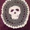 Crochet Pattern Mr Bones Skull Coaster Digital PDF - Etsy