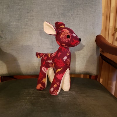 Cute Deer Sewing Pattern Plush Toy Pattern PDF - Etsy