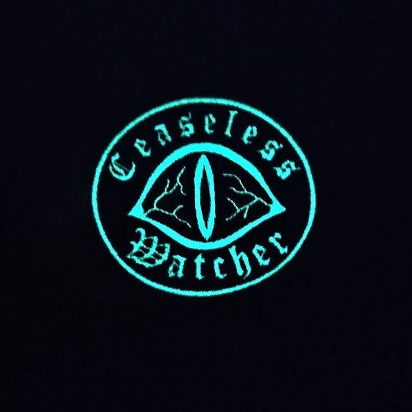 Ceaseless Watcher Patch Fully Embroidered, Horror Podcast Badge, MAG ...
