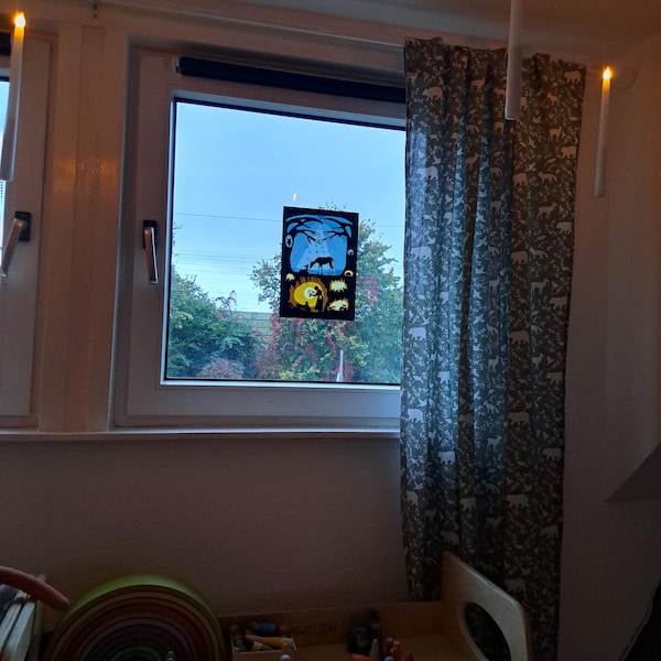 Dwarf With Treasure Cave / Shadow Play for a Tea Light / Waldorf ...